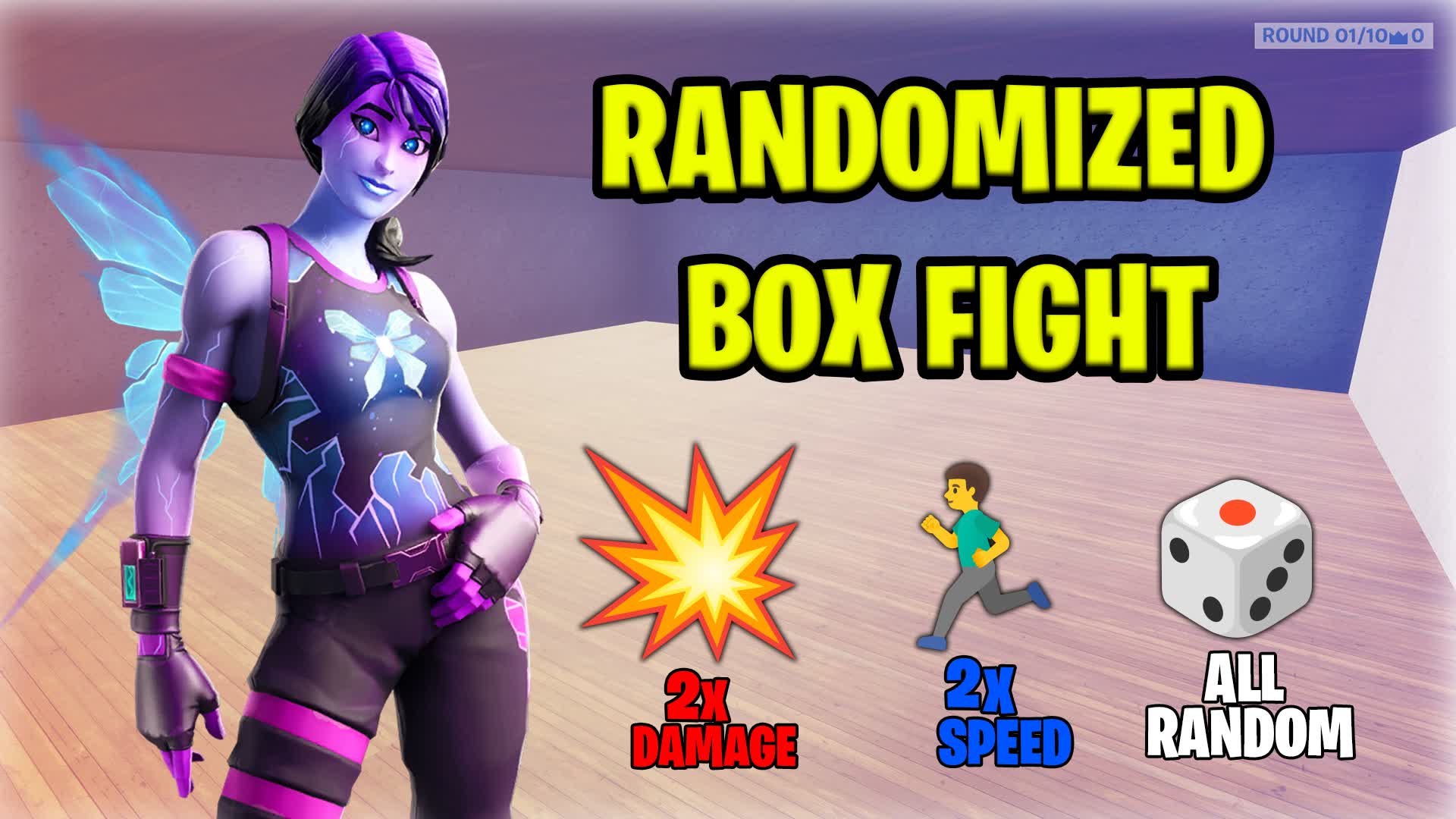 RANDOMIZED BOX FIGHT 📦 3237-1521-4148 by ttv_dieci - Fortnite Creative Map Code - Fortnite.GG