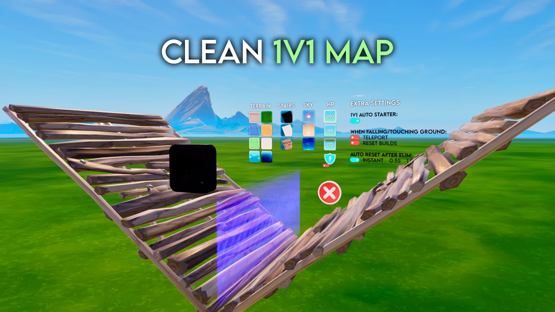 Clean 1v1 Map 0686-8061-4644 by gabriellho - Fortnite Creative Map Code - Fortnite.GG