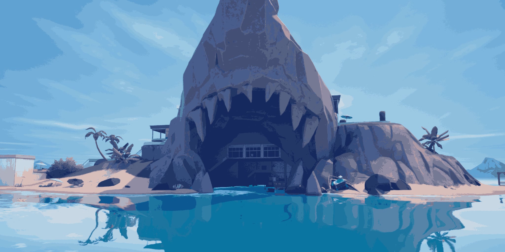 The Shark POI 1932-1919-0988 by nitrozconcepts - Fortnite Creative Map ...