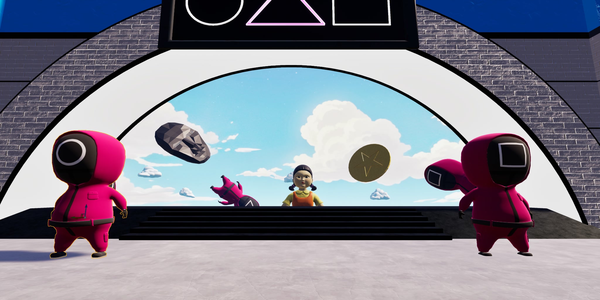 SQUID 🦑 PILLARS MINIGAMES 9584-1785-1807 by baconbits - Fortnite ...