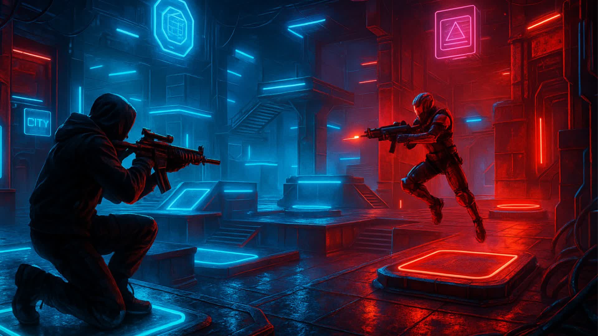 Neon WarZone 🎯 0152-2419-3878 by nelsonuefn - Fortnite Creative Map ...