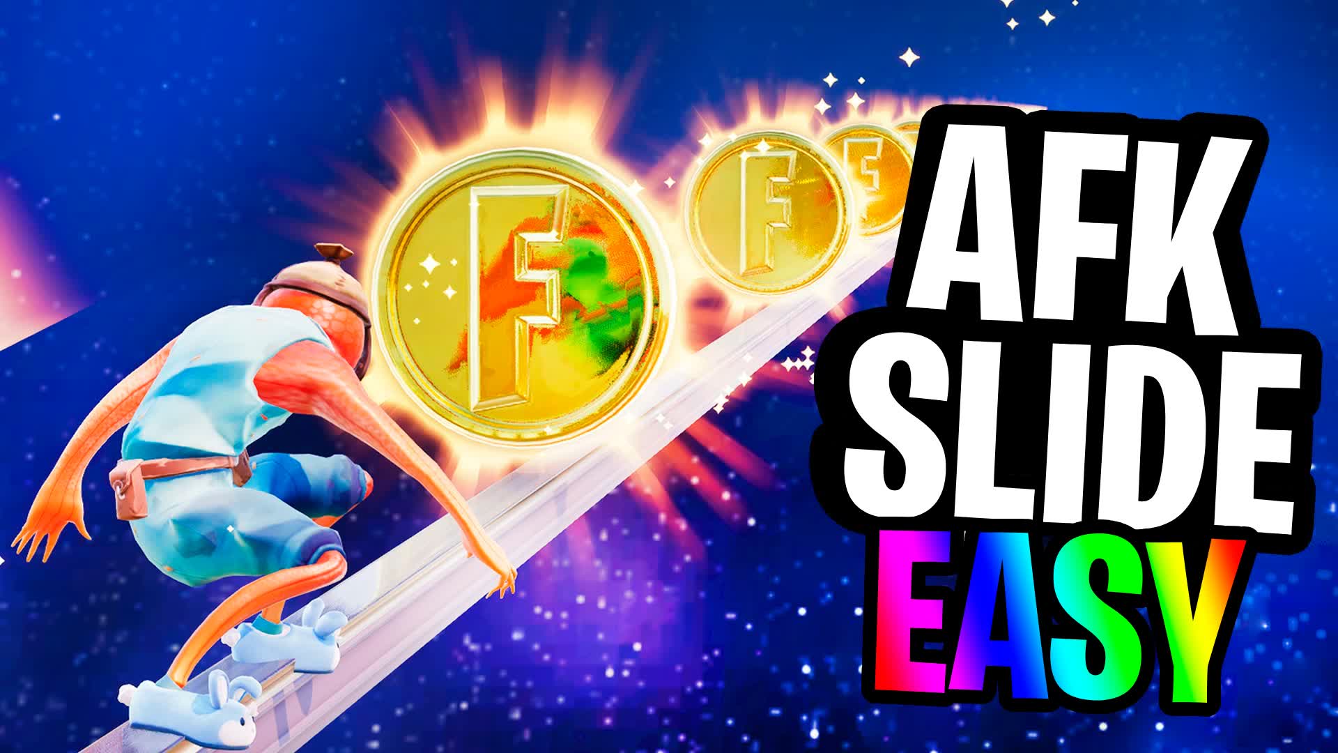 EASY AFK^ SLIDE AND CHILL 2565-2012-7337 by ceros - Fortnite Creative Map Code - Fortnite.GG