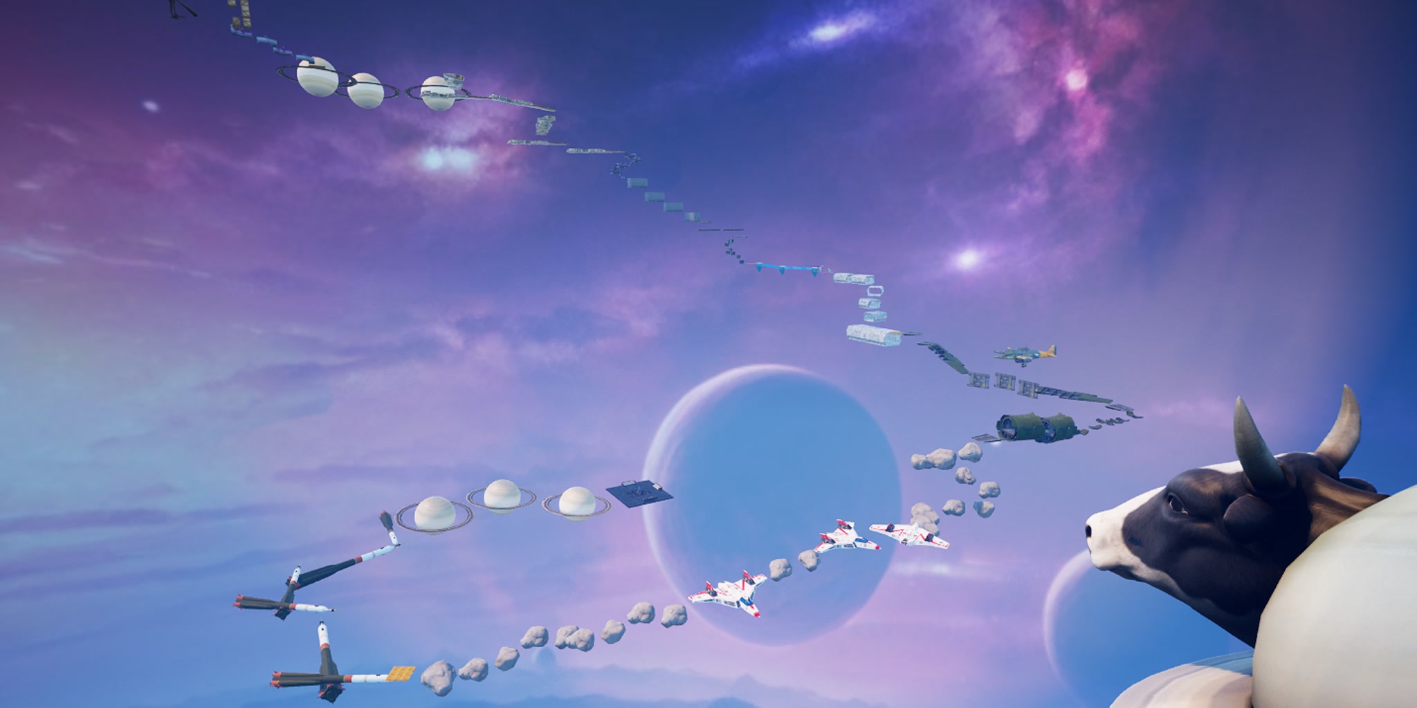 GALAXY VACA SATURNO SATURNITA | PARKOUR 5791-7821-4538 by lalejandro ...