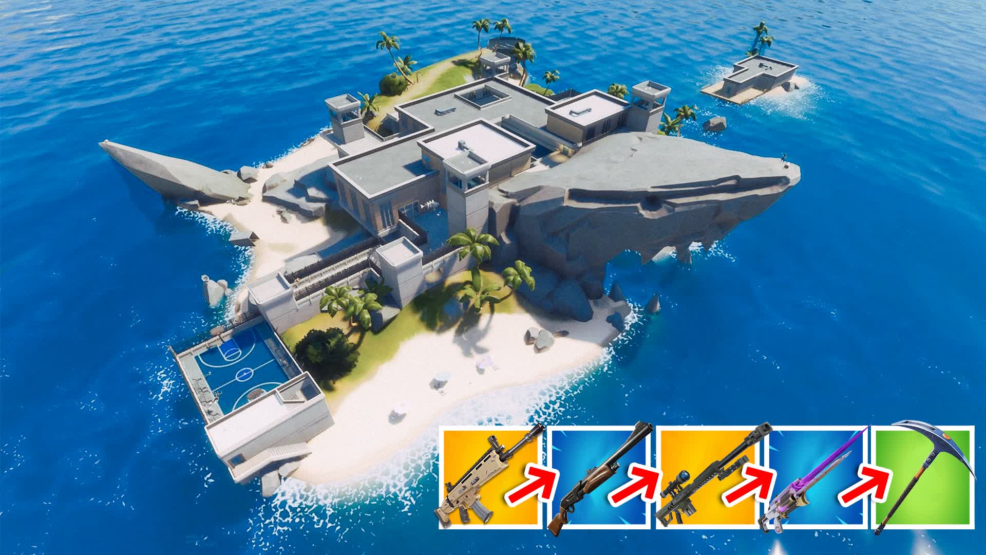 🐬 OG SHARK - GUN GAME 🐬 3238-8268-1218 by max94 - Fortnite Creative Map ...