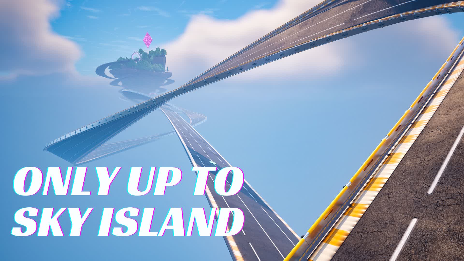 Only Up To Sky Island 4066 5200 3617 By Kit2018 Fortnite Creative Map