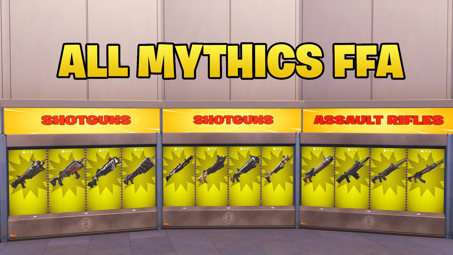 ALL MYTHICS FFA 🔥 8331-2512-8461 by oxxide - Fortnite Creative Map Code ...