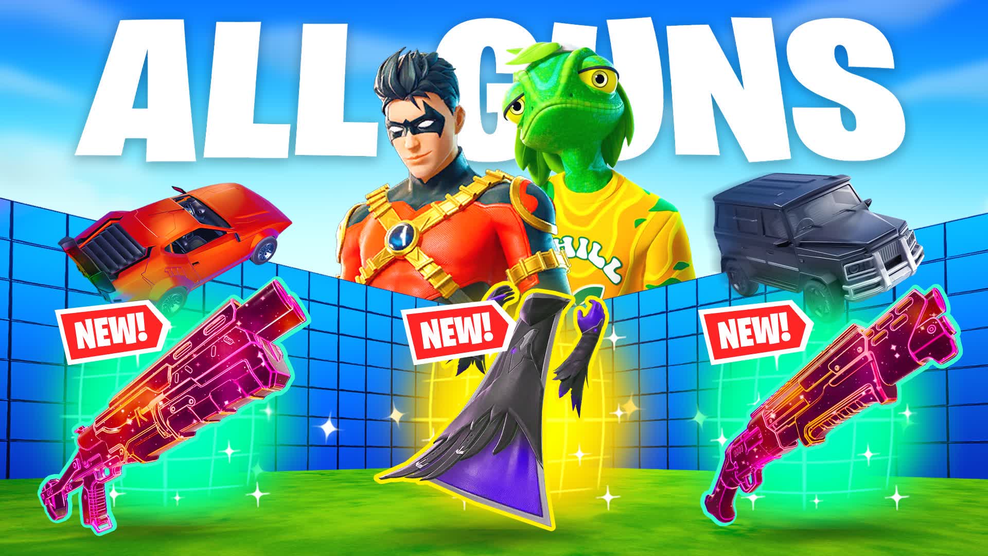 CRAZY 1V1 FFA - ALL GUNS & VEHICLES 2104-9811-5291 by luke7 - Fortnite