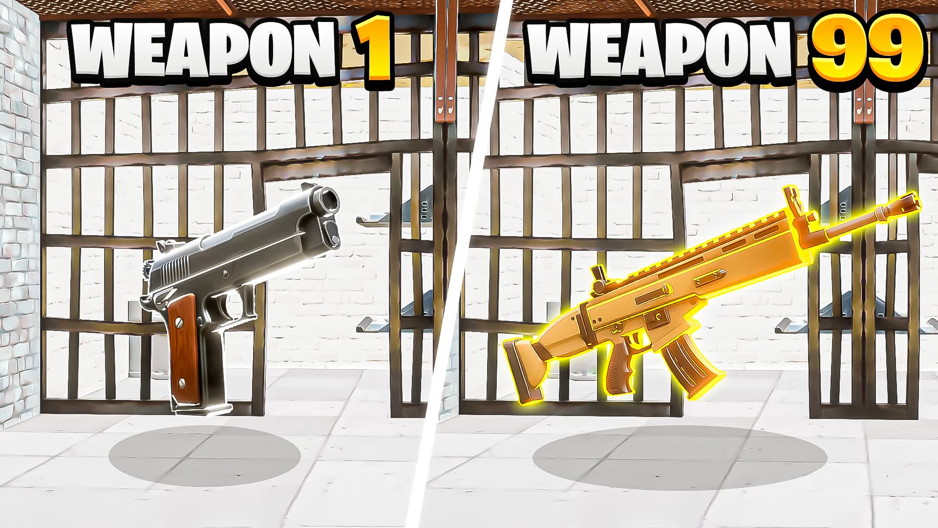 SCARY PRISON INFINITE GUN GAME 🔶 0141-0867-2406 by drink - Fortnite ...