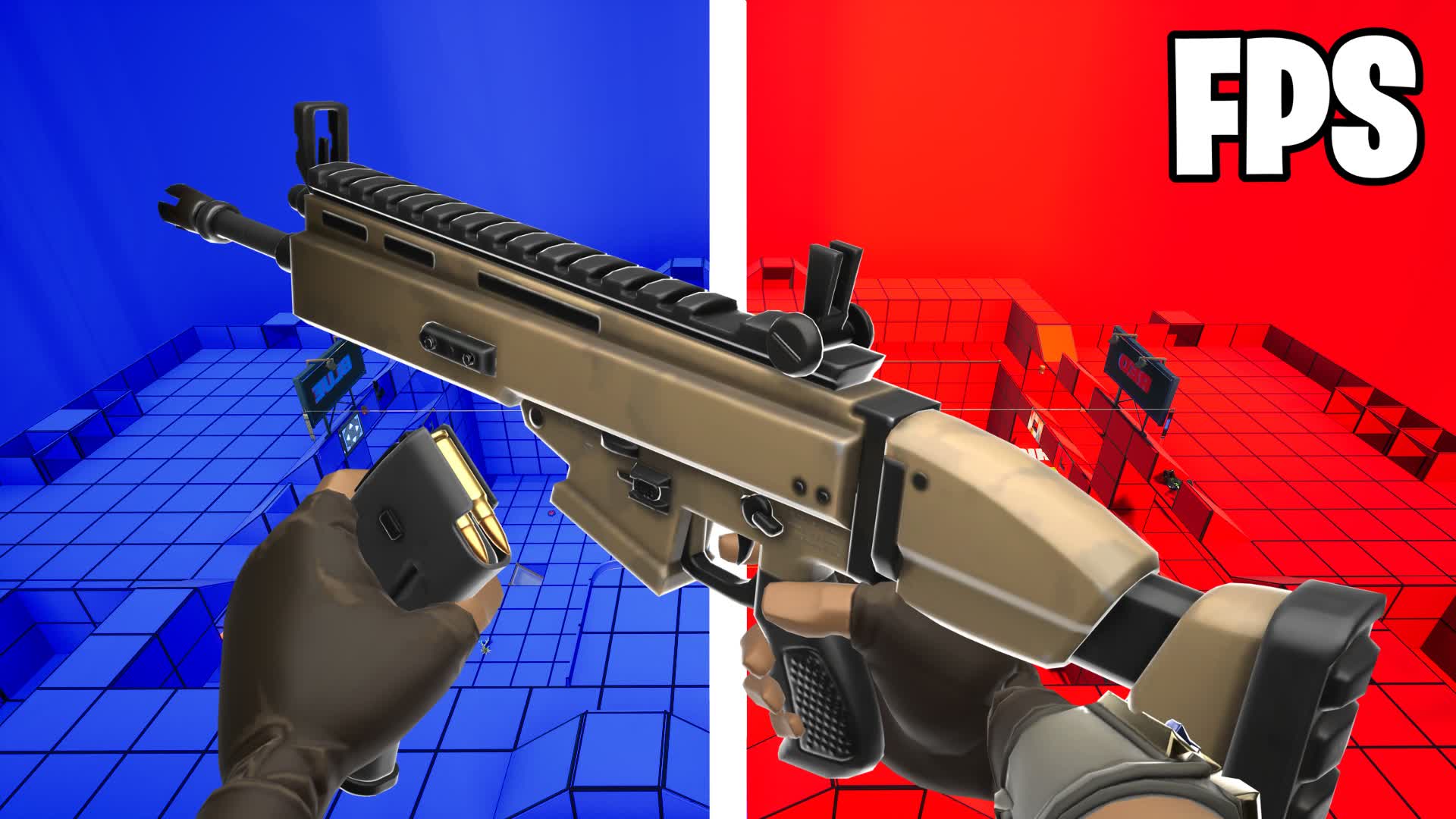 SCRIMS RED VS BLUE احمر ضد ازرق 5881-3310-8472 by sof1 - Fortnite Creative Map Code - Fortnite.GG