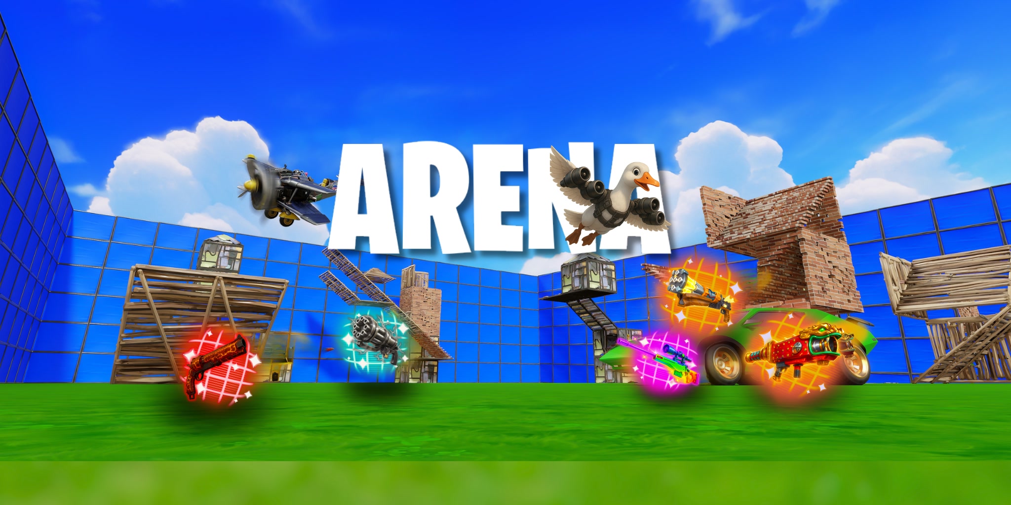 ALL GUNS ARENA - EVERY VEHICLE 4486-3450-7481 by caspi - Fortnite ...