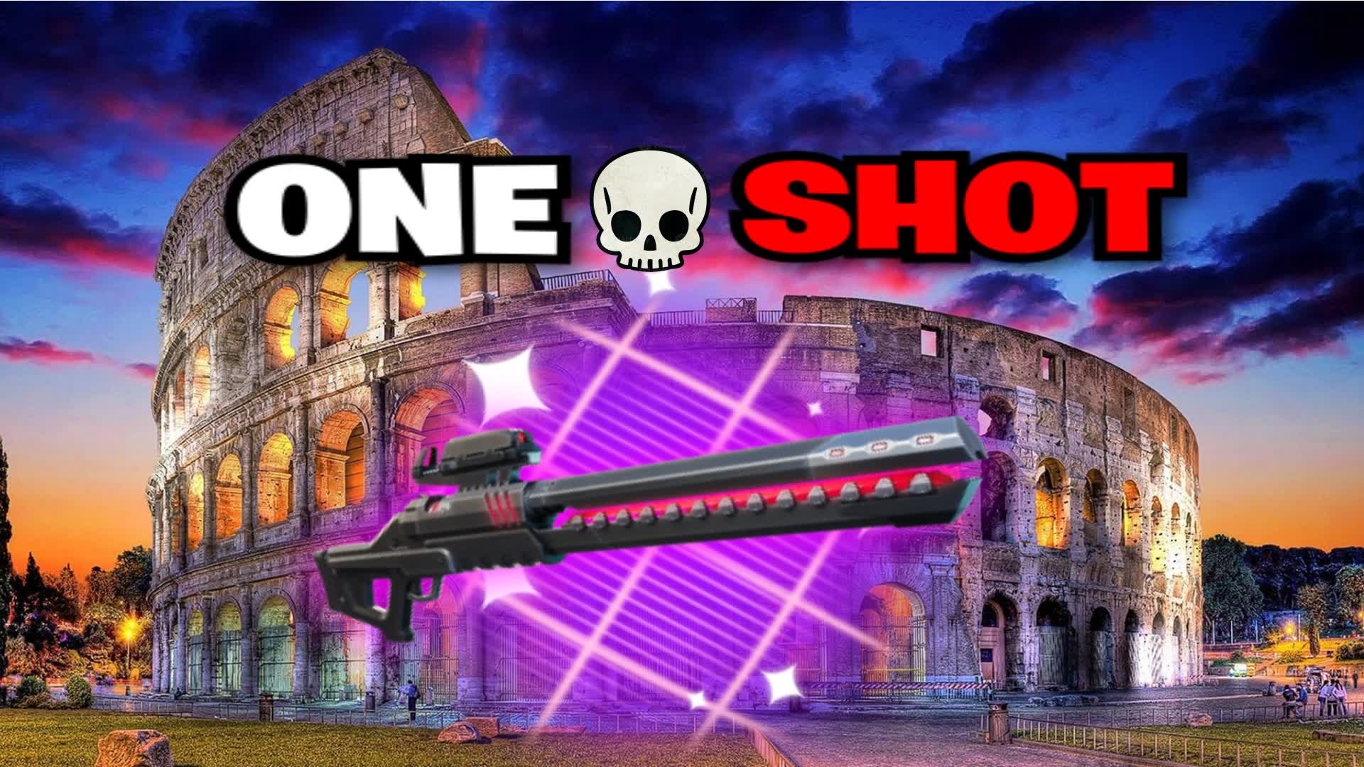 🏛️ COLISEUM ONE-SHOT RAILGUN ⚡🎯 1866-1954-9391 by ironydev - Fortnite ...