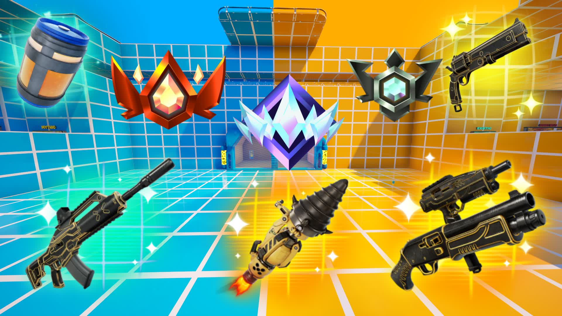 NEW COMBAT DIAMOND💎 VS 👑GOLD 3406-8253-2836 by a199 - Fortnite Creative ...