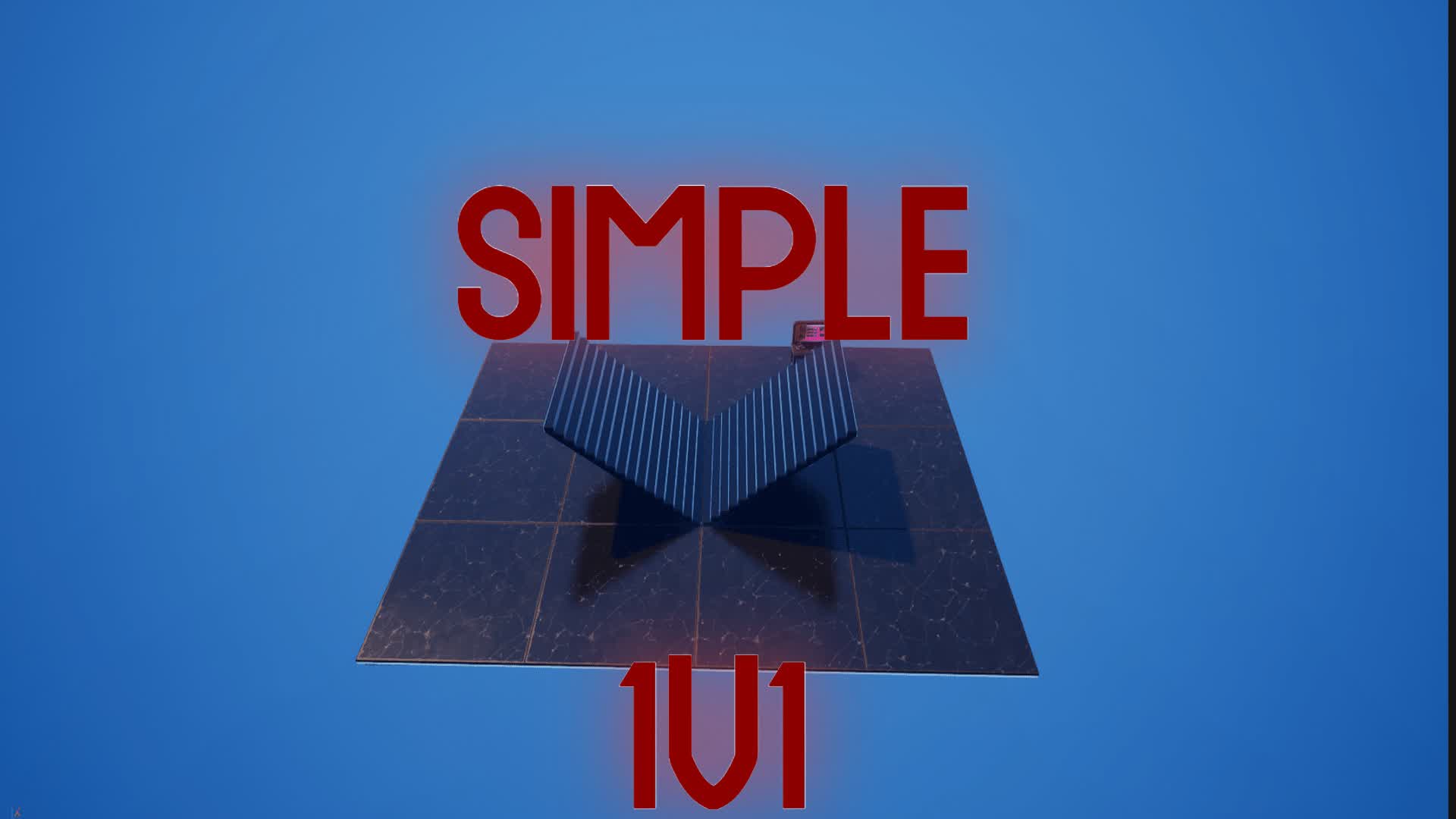 Simple 1v1 6718-3486-2590 by gazecreates - Fortnite Creative Map Code ...