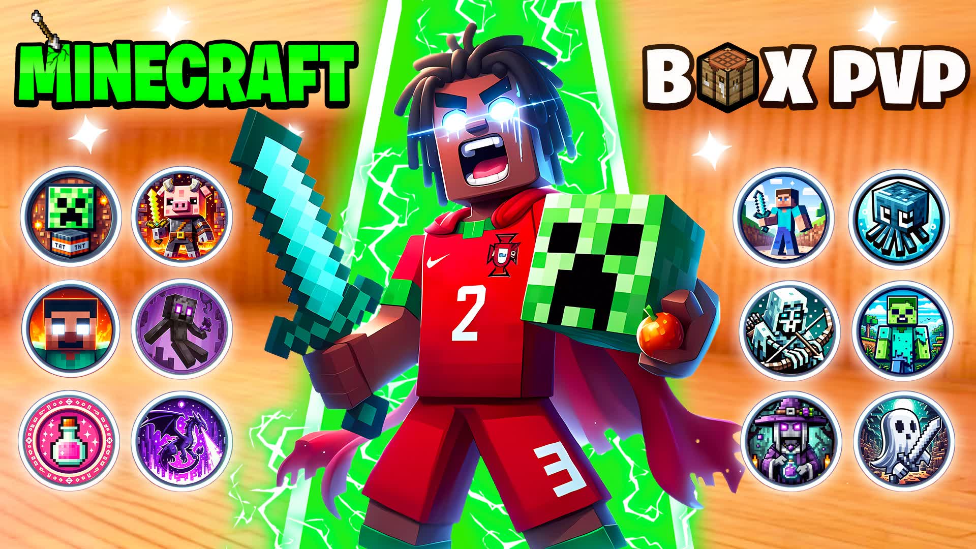 MINECRAFT BOX PVP 📦 6187-7542-5412 by rockyfn - Fortnite Creative Map Code - Fortnite.GG