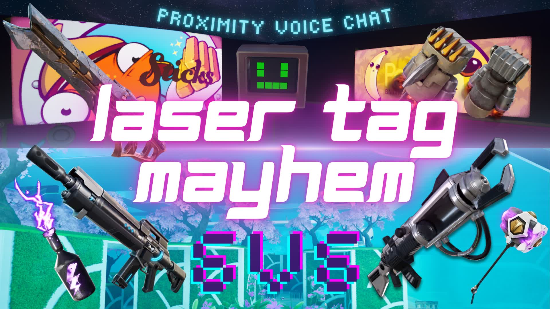 Laser Tag Mayhem 8633-0520-4391 by arquetipe - Fortnite