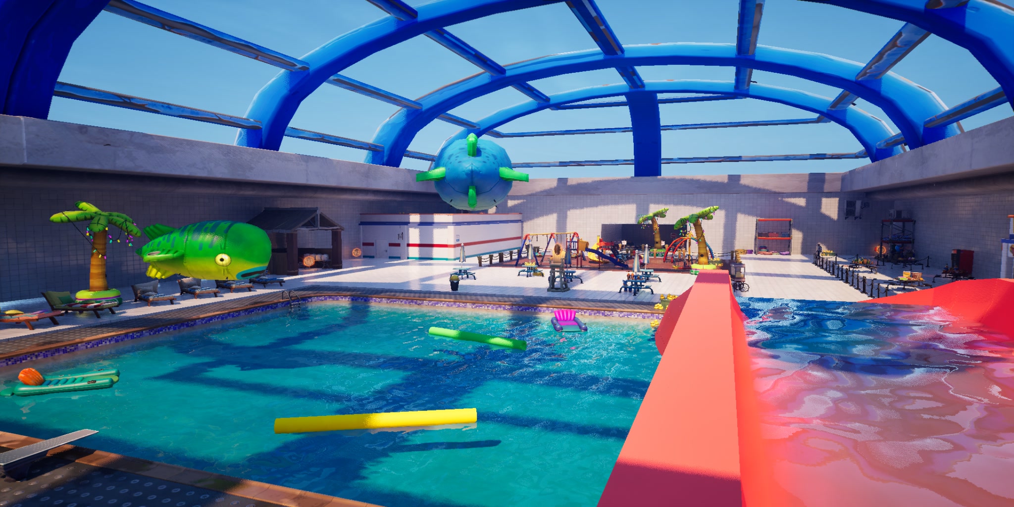 PROP HUNT SWIMMING POOL 6731-1243-3628 by cookiekrill - Fortnite Creative Map Code - Fortnite.GG