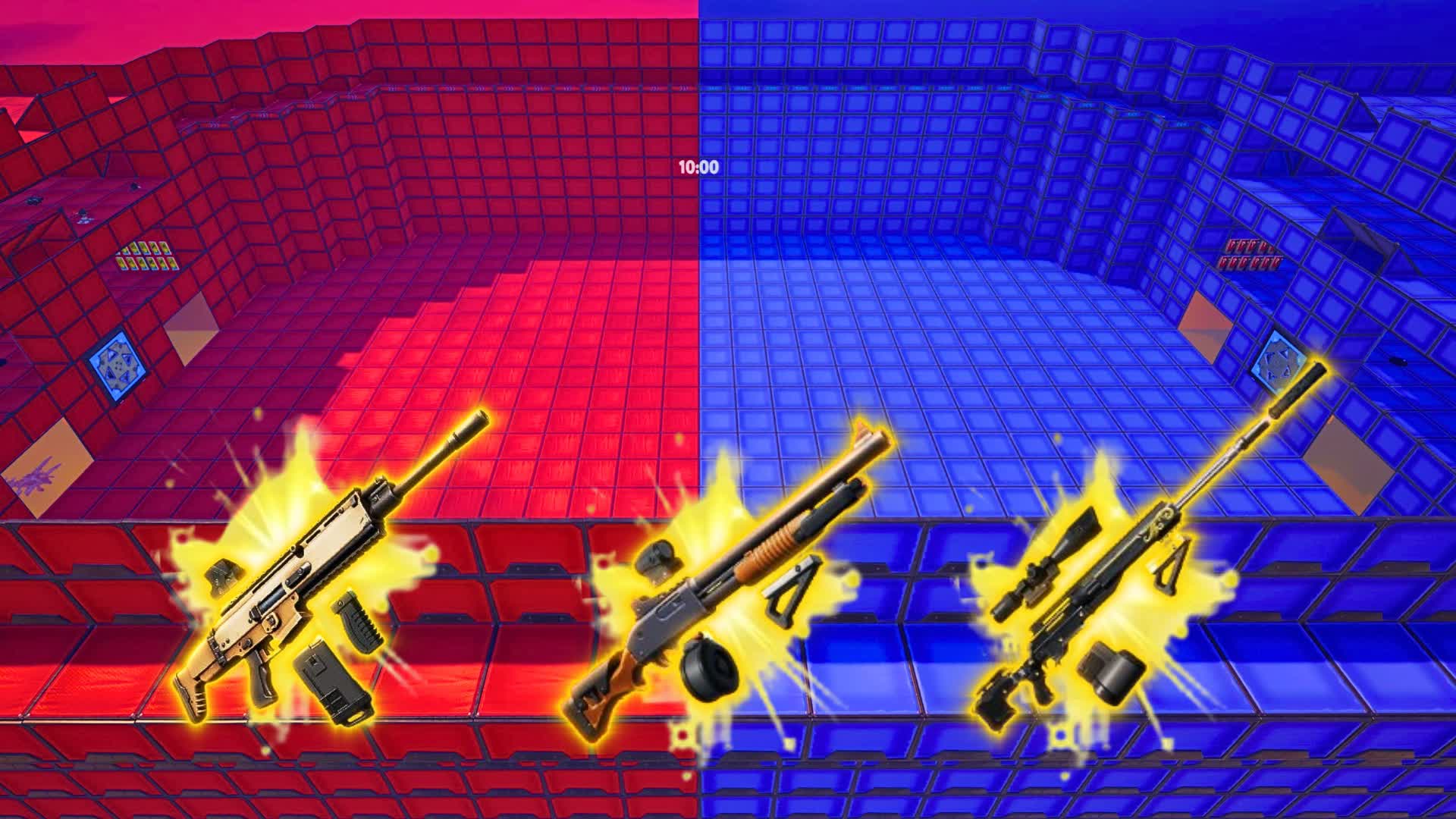 💯RED VS BLUE🥶 - FIRST PERSON 5151-0571-2473 by tayur - Fortnite ...