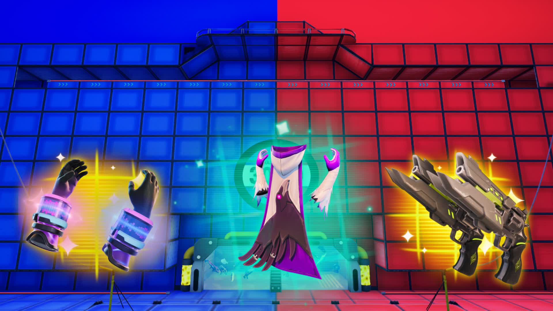 PRO RED VS BLUE 🔴🔵 7012-0553-9110 by tdr5 - Fortnite