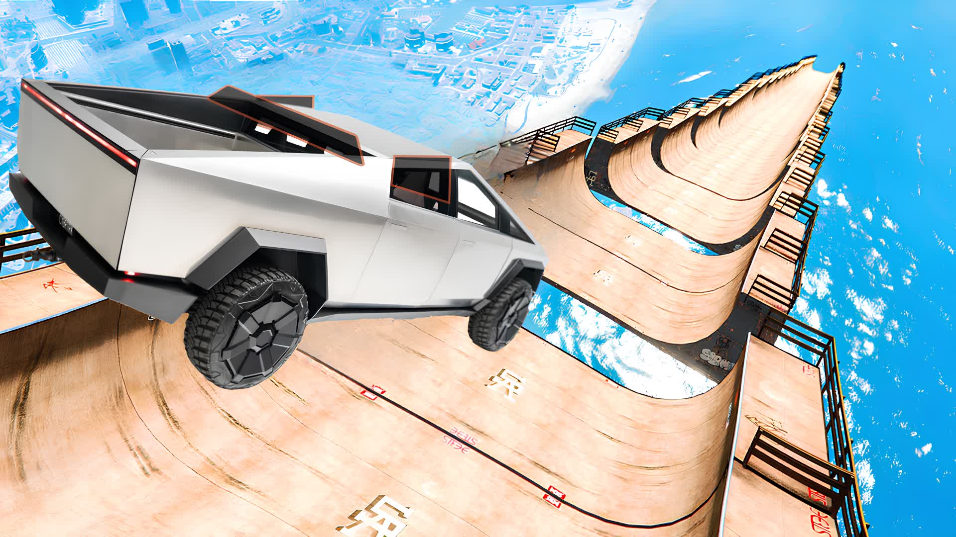 CYBERTRUCK MEGA RAMP 8640-6498-6019 by 1v1-1v1-1v1-1v1s - Fortnite ...