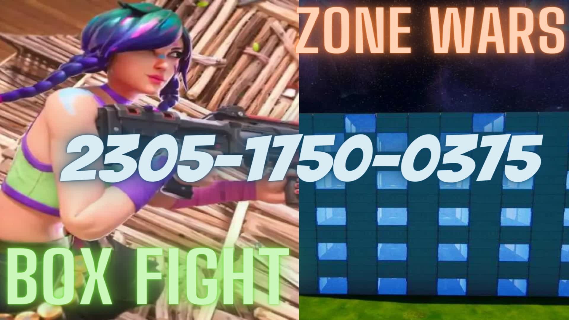 AL1F. Box Fight & Zone Wars 2305-1750-0375 by alif - Fortnite Creative Map Code - Fortnite.GG