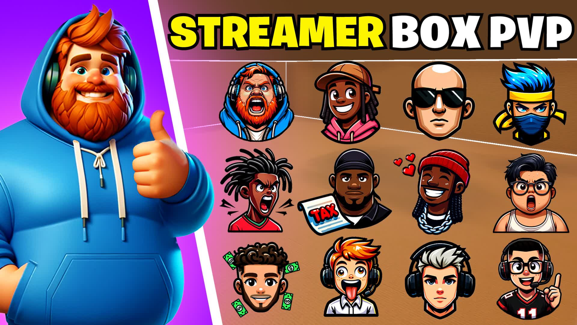 📷STREAMER BOX PVP📦 4062-5257-9028 by ccgames - Fortnite