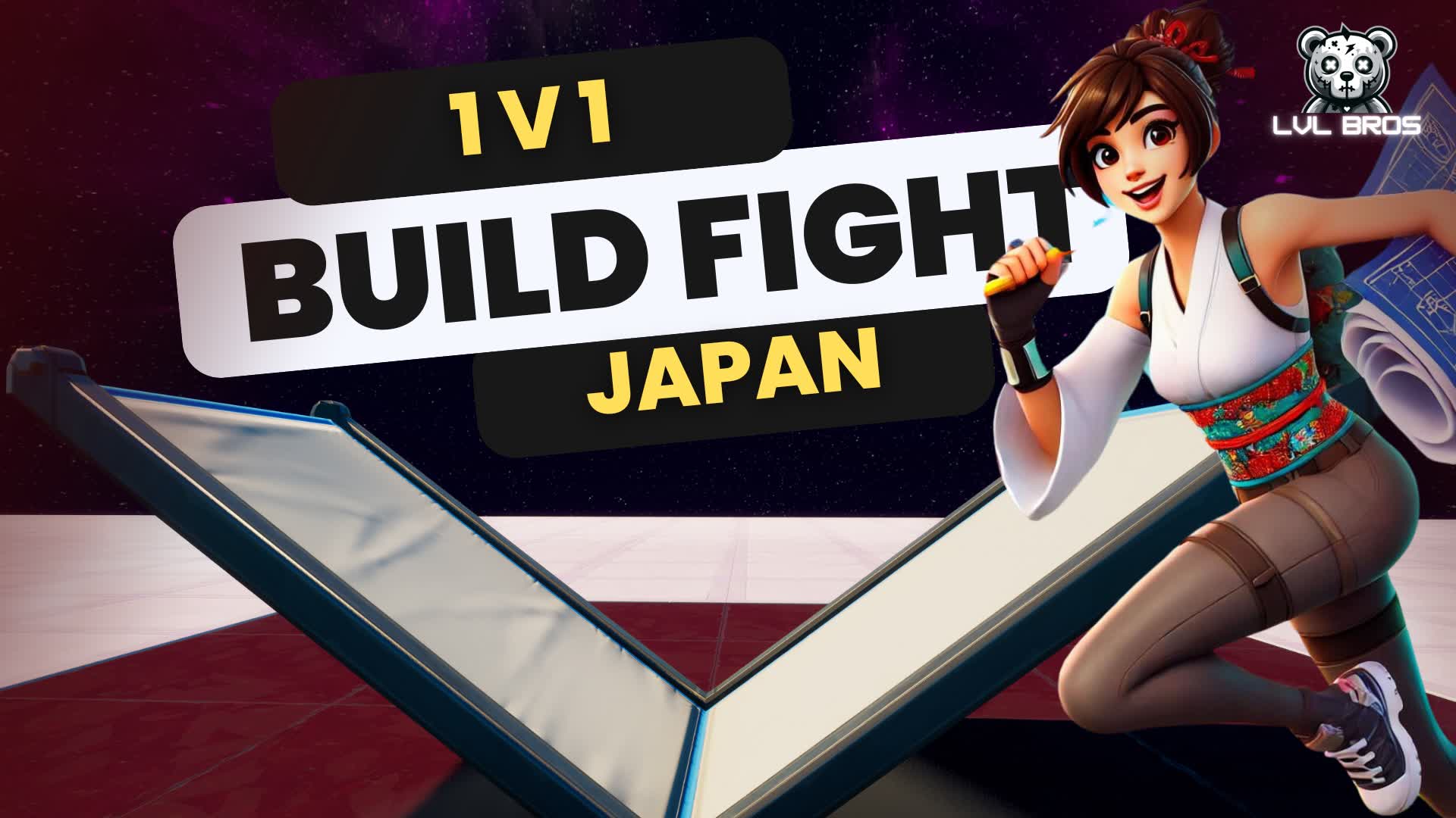 1v1 JAPAN STYLE 2.0 3038-3345-9457 by papergrave - Fortnite Creative ...