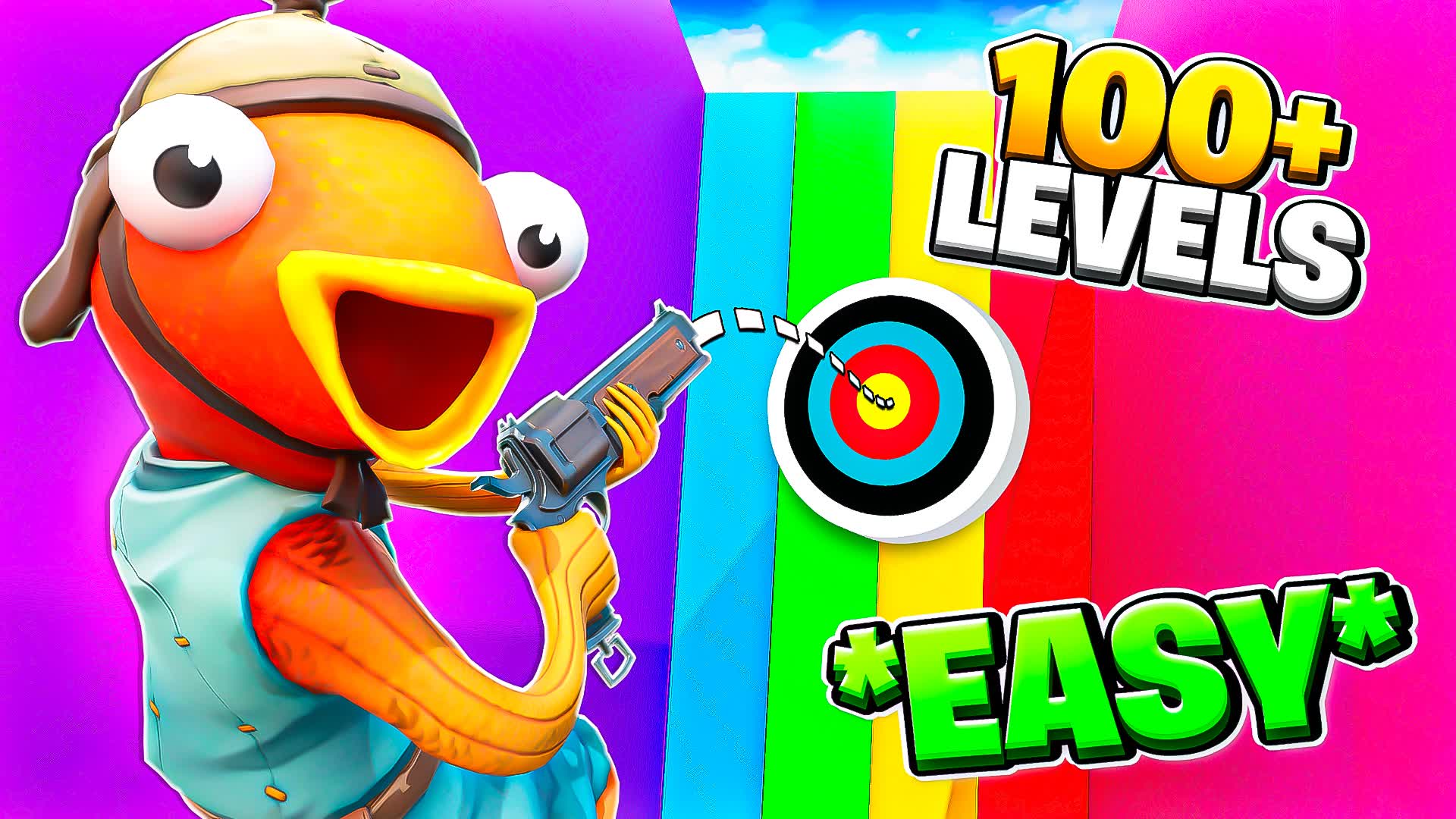 HYPER TRICKSHOT PARKOUR 100+ 🎯 8435-5774-5538 by tkime - Fortnite Creative Map Code - Fortnite.GG