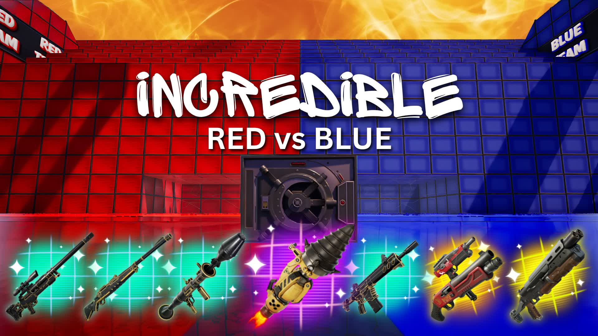 INCREDIBLE Red vs Blue 🔴🔵 6034-8644-4702 by presid_xp - Fortnite ...
