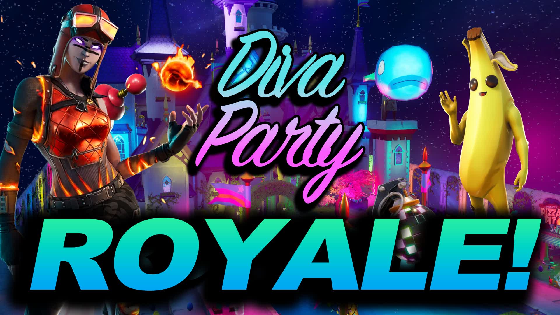Diva Party Royale 5799-7988-2505 by g1dds - Fortnite Creative Map Code - Fortnite.GG