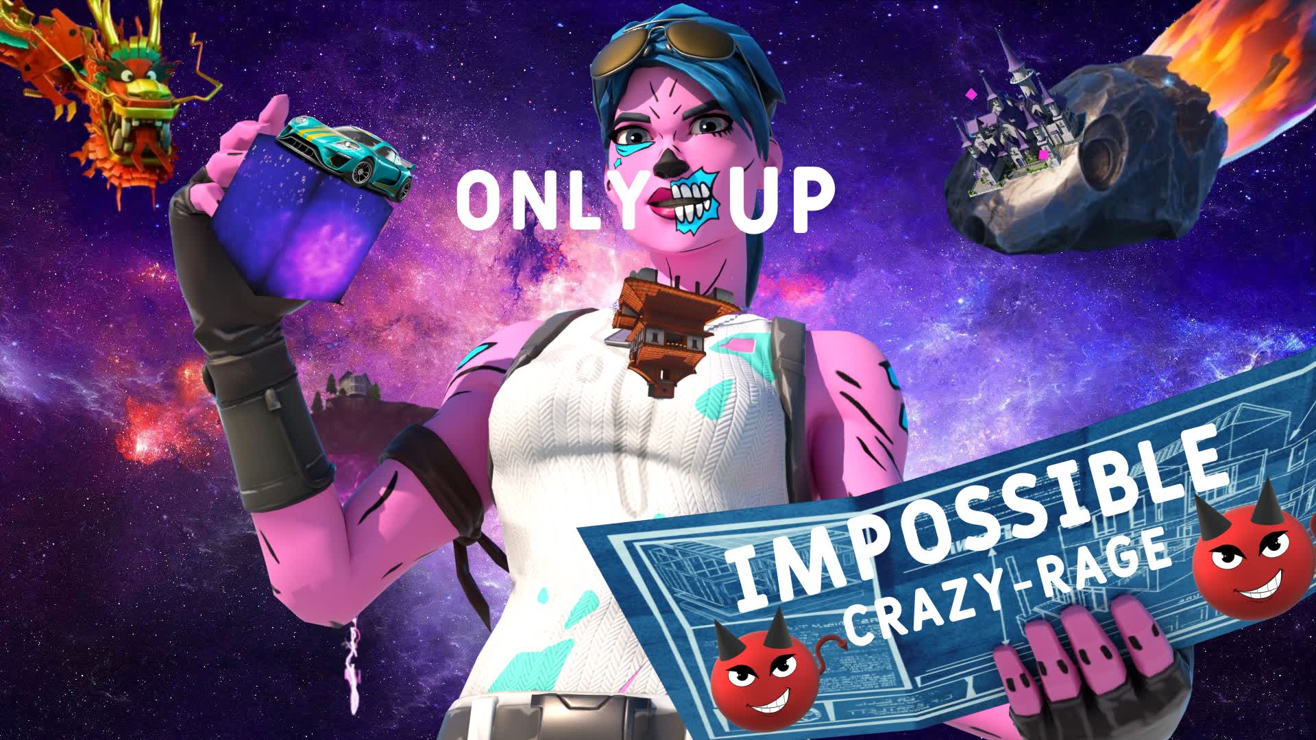 Only Up Impossible!!! Crazy-Rage 😈 6671-0295-0592 من ابتكار ...