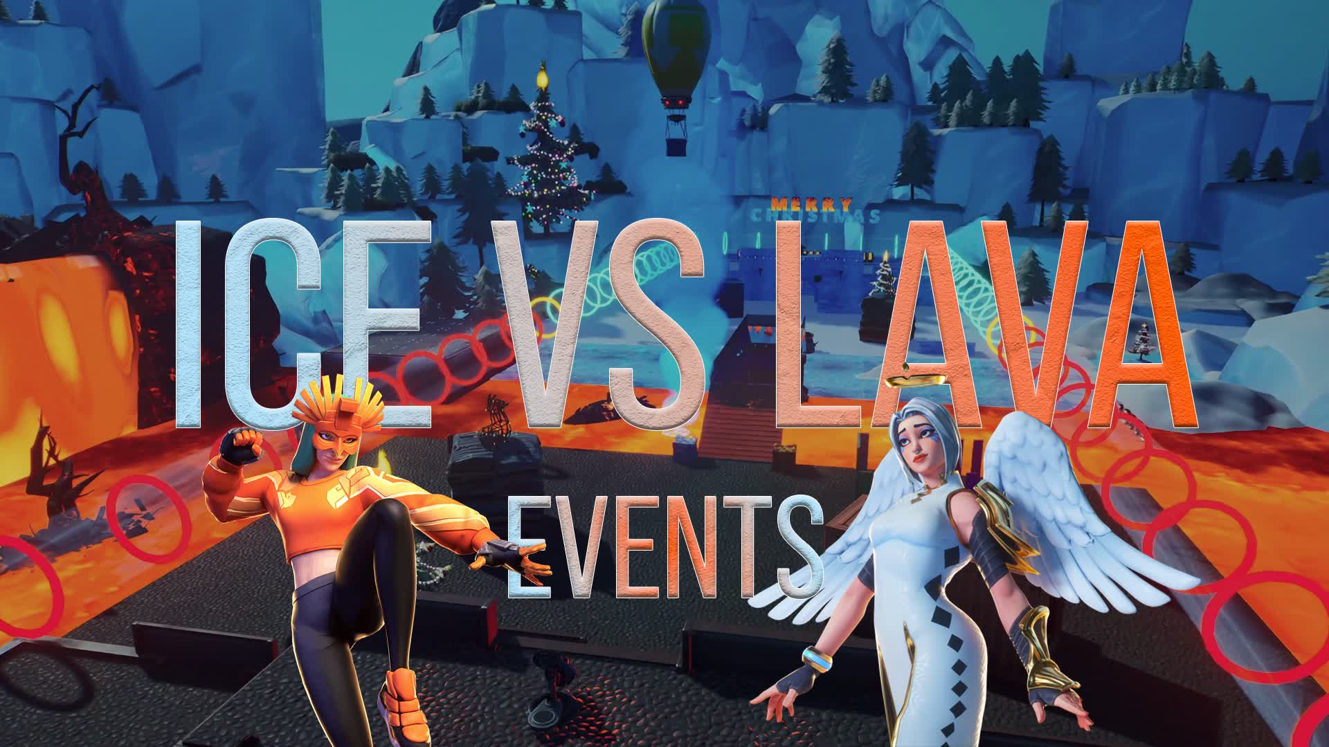 🥶 ICE VS LAVA 🥵 | Events 8124-6245-4505 by itsleite - Fortnite Creative Map Code - Fortnite.GG