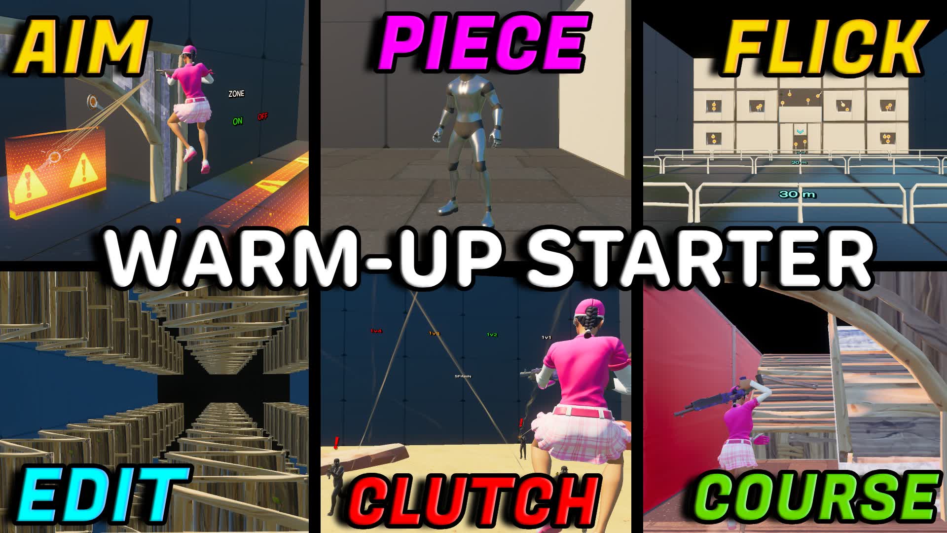 💯 Warm-Up Place 🏆 1545-8986-3954 by leim - Fortnite Creative Map Code ...