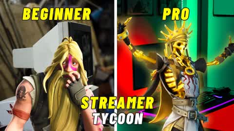 STREAMER TYCOON 1436-4382-7598 by rypekk - Fortnite Creative Map Code ...