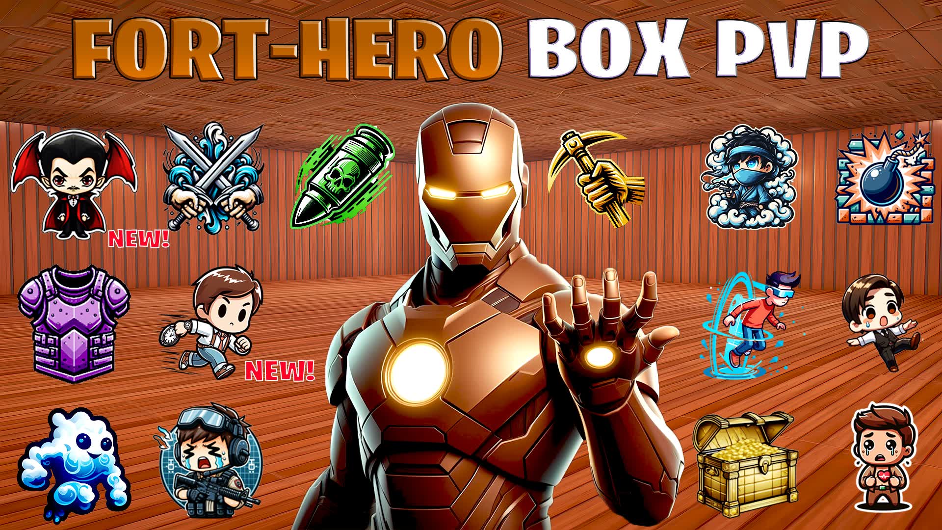 🦸 FORT-HERO BOX PVP 📦 6939-5131-5035 by team_us - Fortnite Creative Map ...