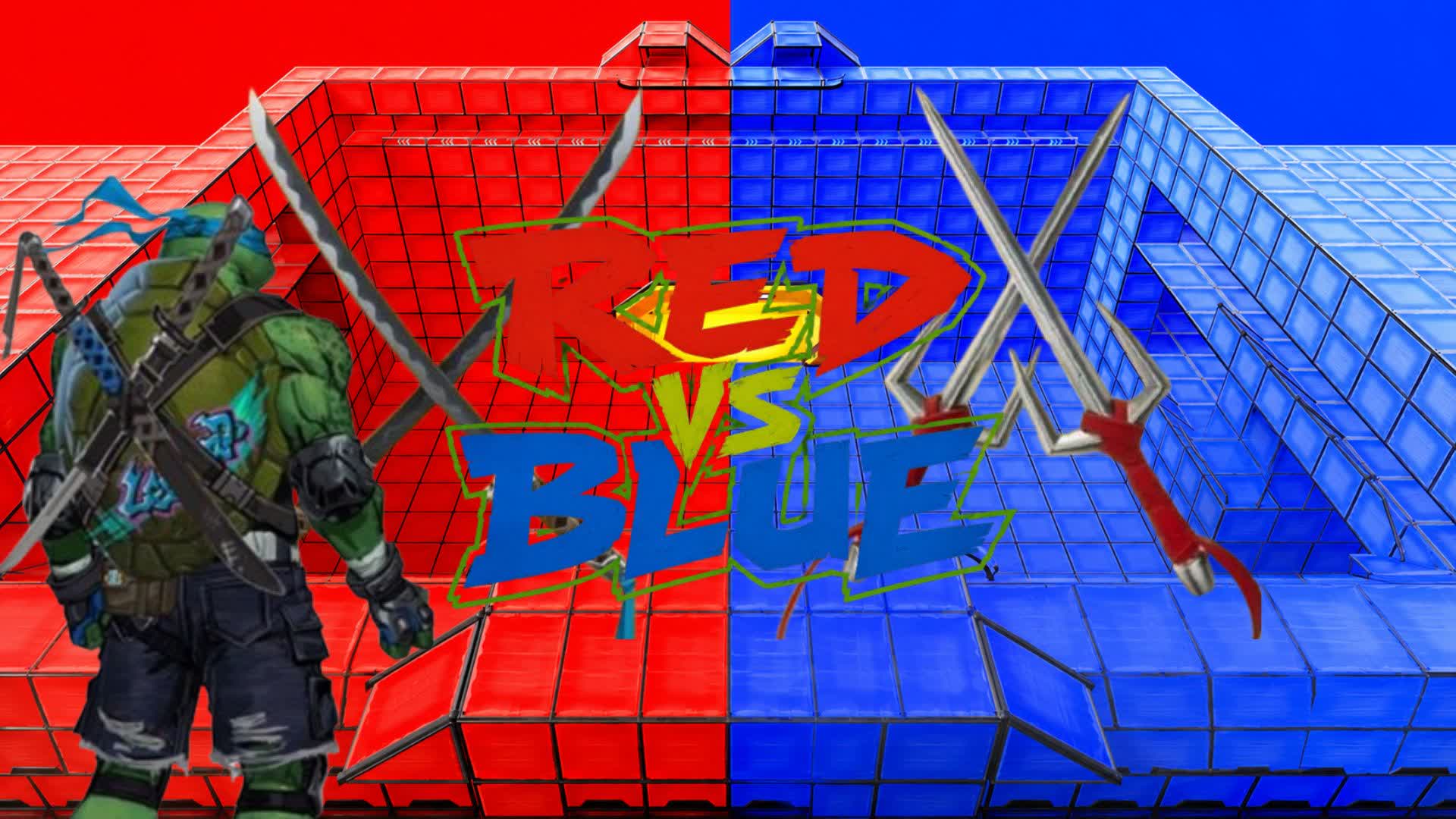 TMMT RED VS BLUE 8578-8977-3842 by d1195 - Fortnite Creative Map Code ...