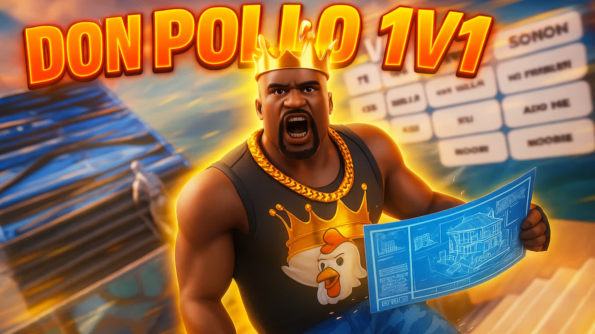 DON POLLO 1V1 0227-7673-3879 by limeau - Fortnite