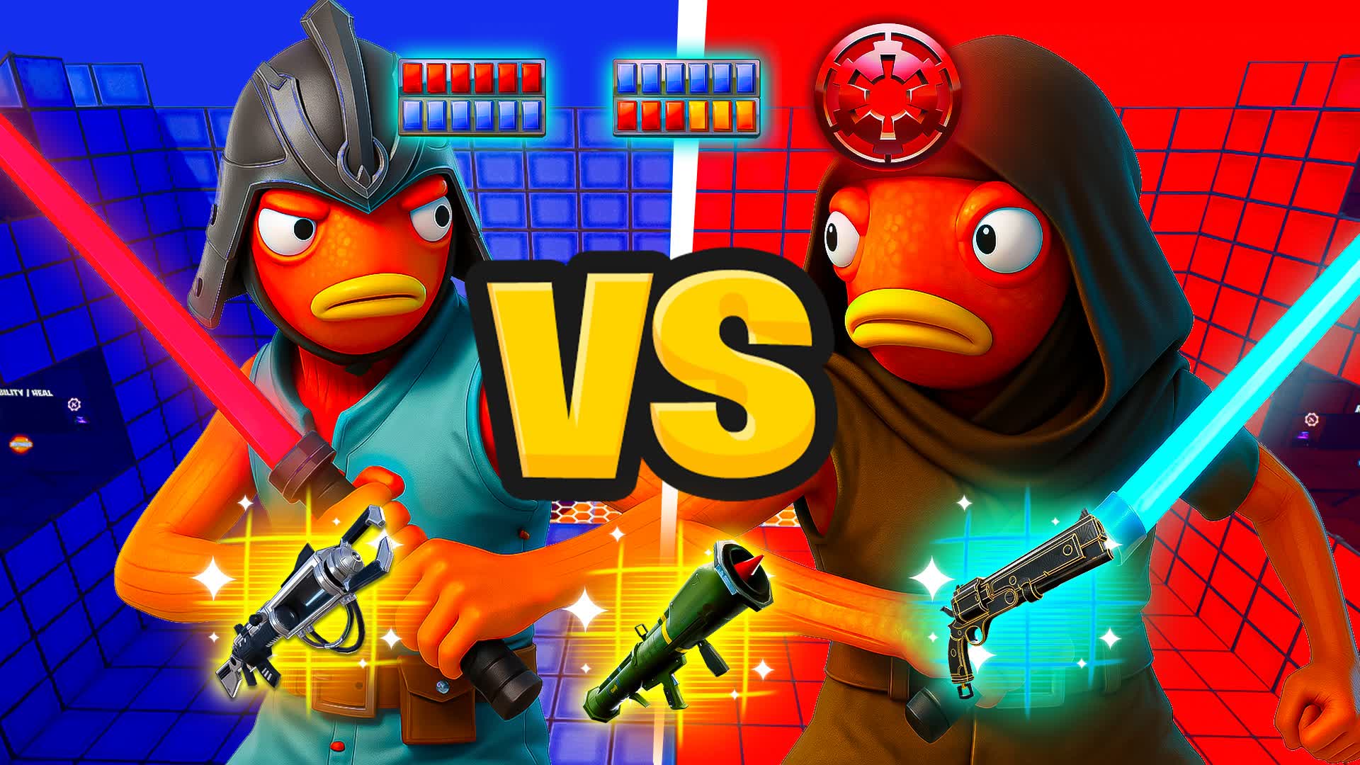 SUPER FISHY JEDI VS FISHY SITH 🔴🔵 6042-6810-7337 by ventogli - Fortnite Creative Map Code ...