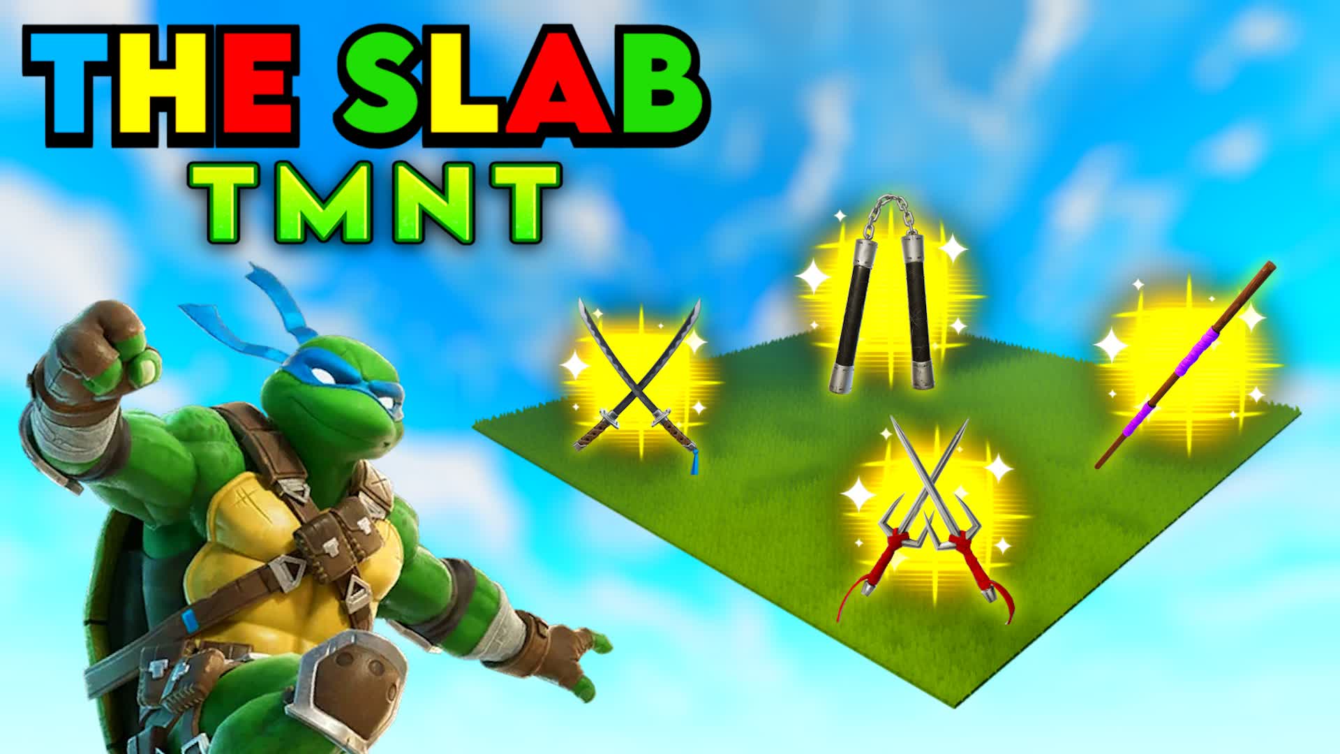 THE SLAB - TMNT FFA ALL WEAPONS 🔄⚔️ 2756-2568-7003 by samug - Fortnite ...