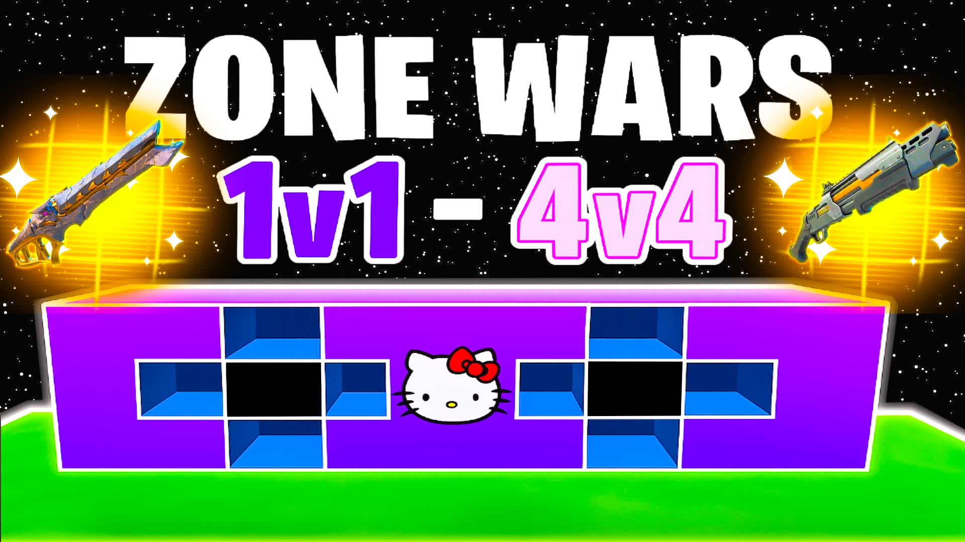 HK ZONE WARS (1v1 TO 4v4) 8468-6535-8704 by pokicup - Fortnite Creative Map Code - Fortnite.GG