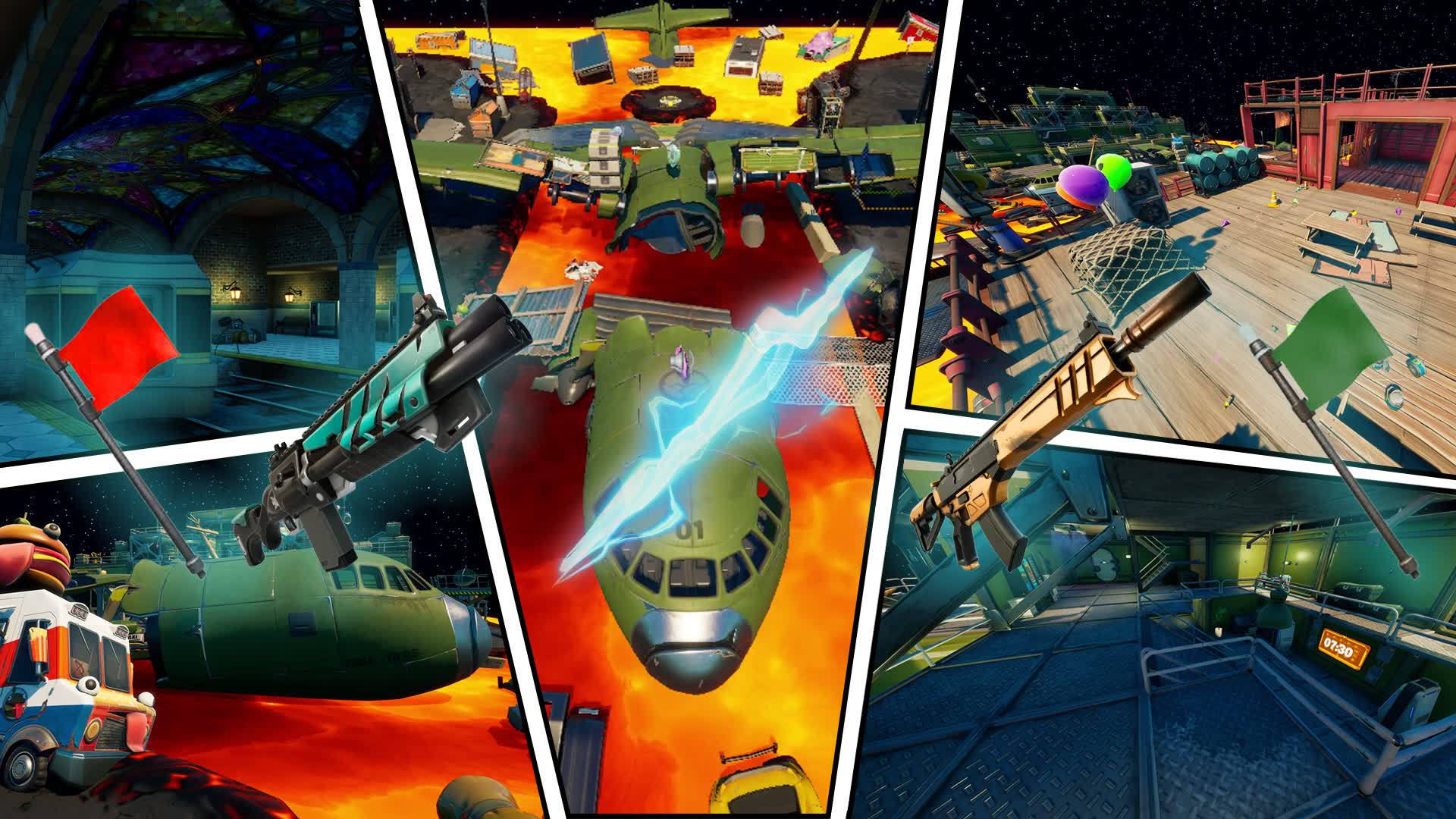 Lavaland: Capture The Flag 6038-7081-9816 by oldskull - Fortnite Creative Map Code - Fortnite.GG