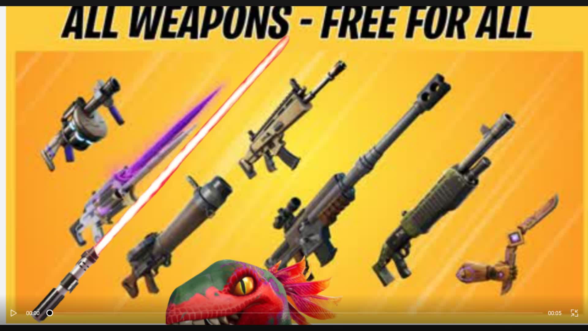 All wepons free for all 0771-0392-6170 by choto - Fortnite Creative Map ...