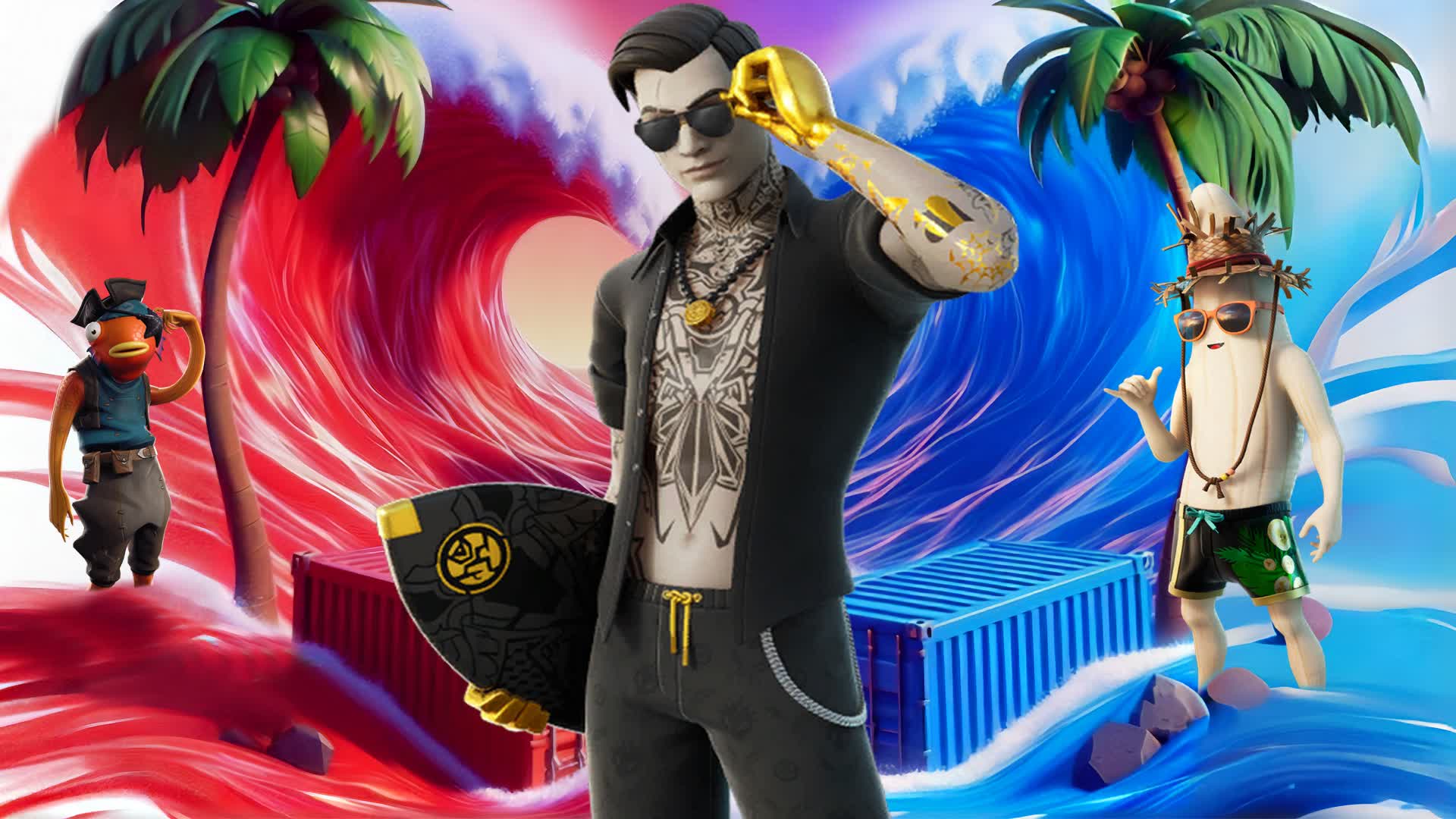 🏖️ Beach Wars RED vs BLUE 🔴🔵 6262-6634-4802 by iamconnorrm - Fortnite ...