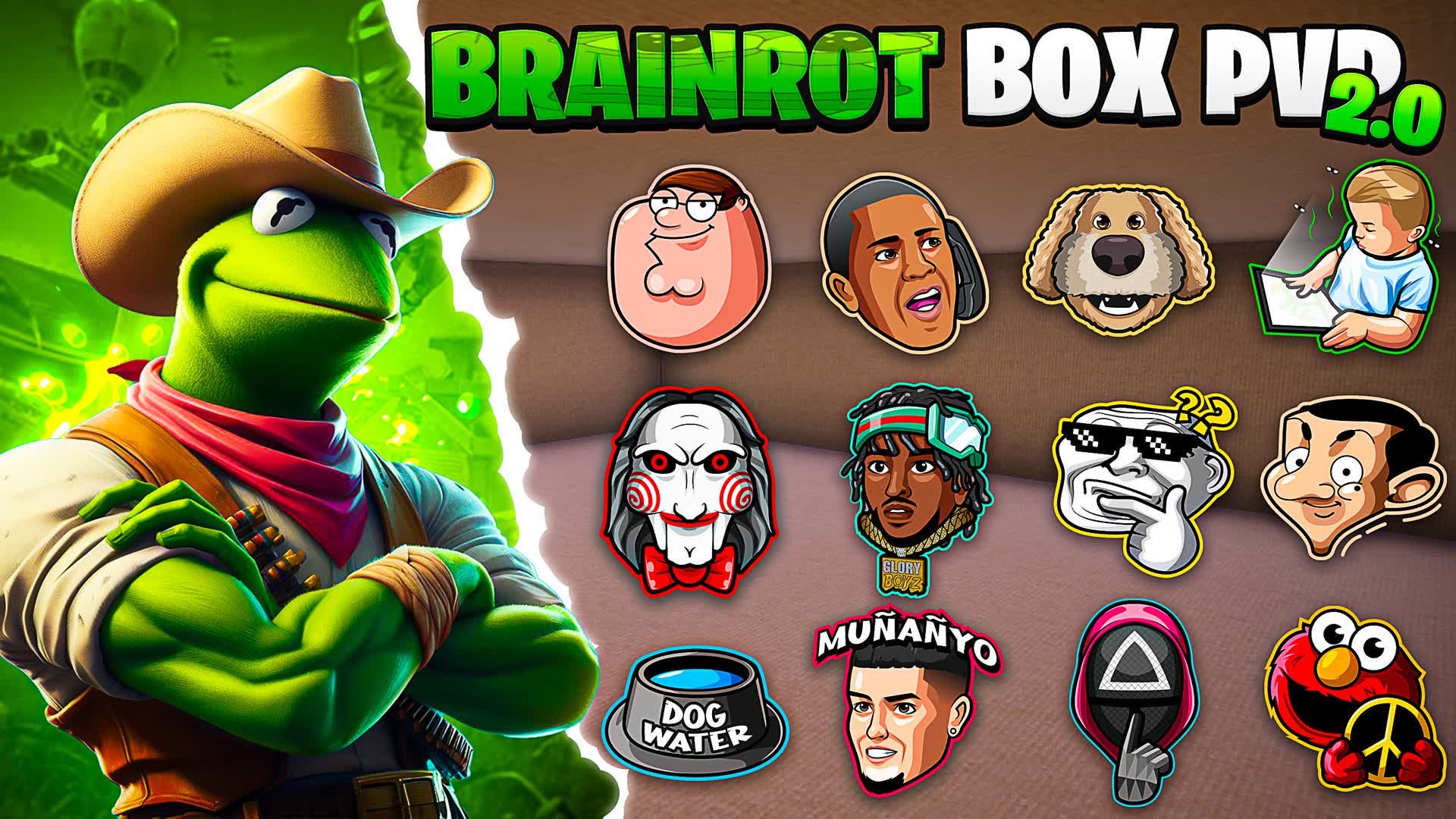 🧠BRAINROT BOX PVP 2.0📦 7397-2233-8790 by rockygift2 - Fortnite Creative ...