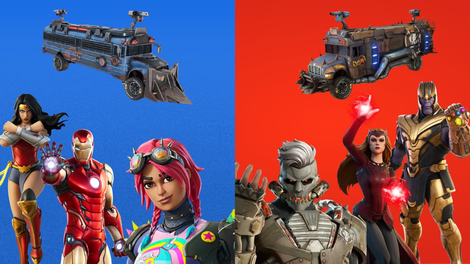 Heroes VS Villians (Wrecked upade) 5021-7136-0073 by guloco - Fortnite Creative Map Code ...