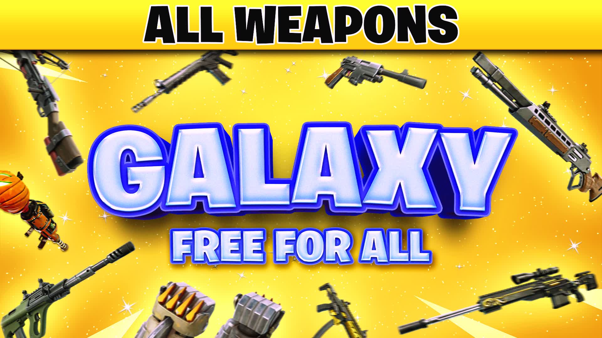 GALAXY FFA - ALL WEAPONS 7594-1038-0894 من ابتكار aerohs - Fortnite