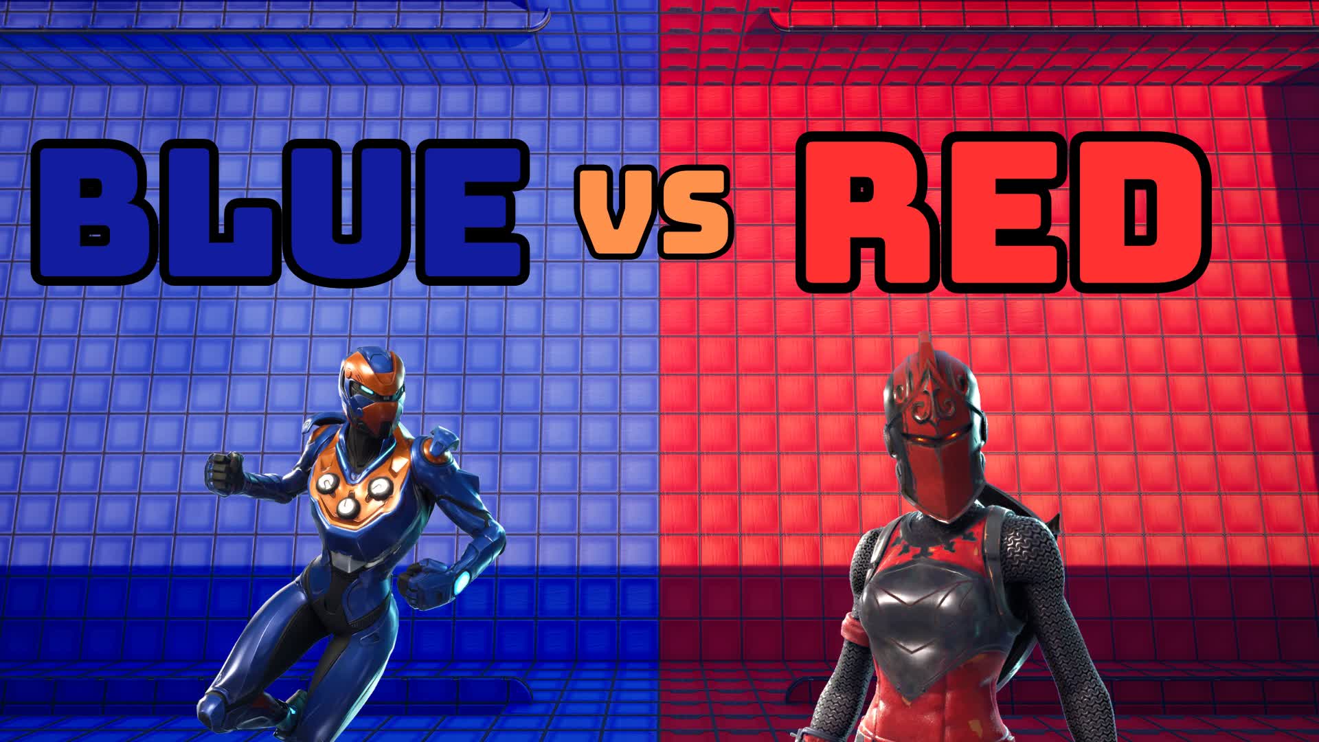 🔴 Red vs Blue🔵 (New Weapons) 6487-9855-2580 by kyonix1 - Fortnite