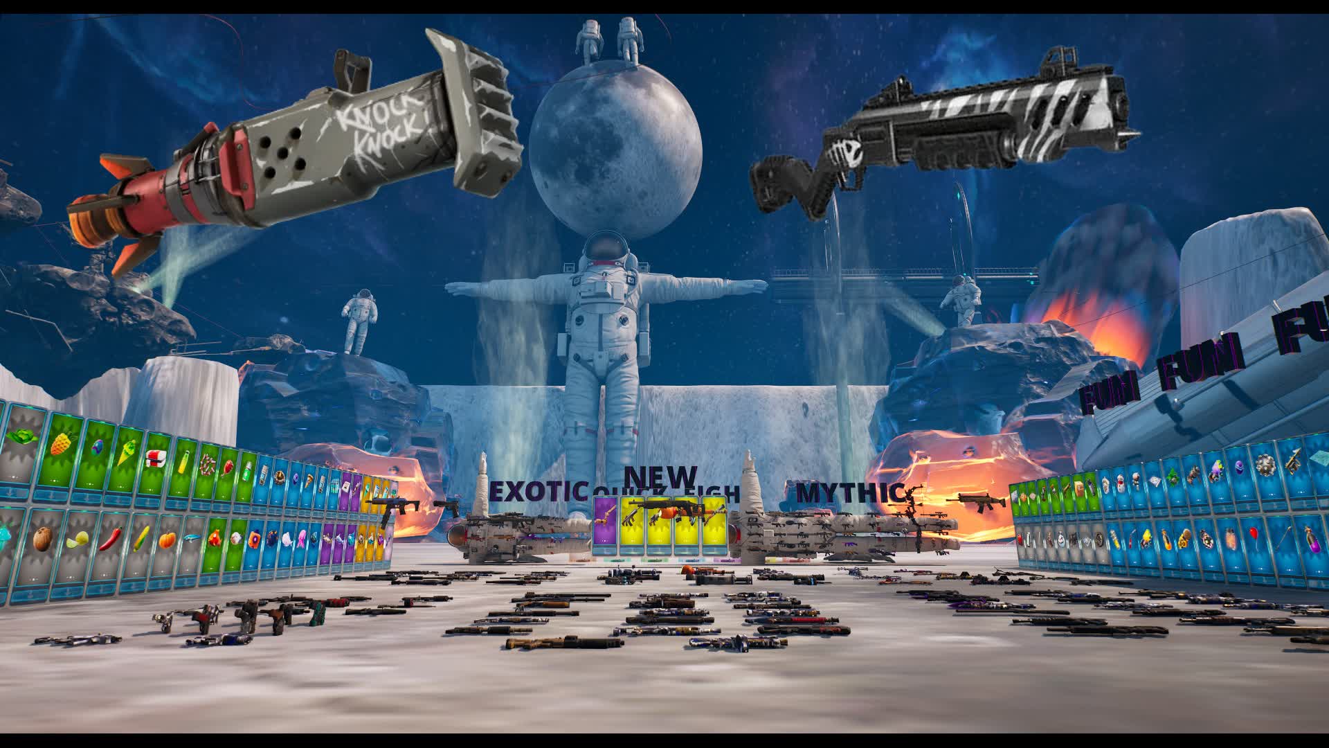 🆕Moon City - All Guns&Cars!🚀 6623-6933-4625 by bmwm - Fortnite Creative ...