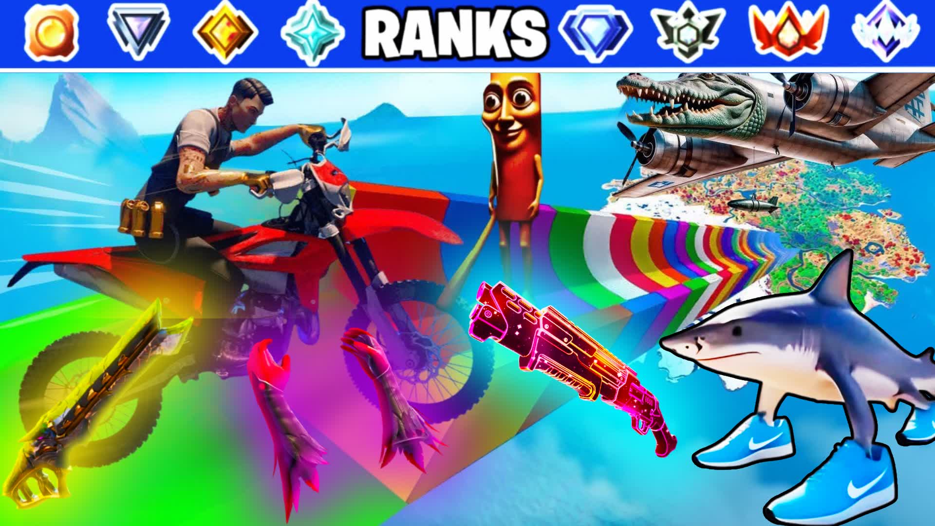 🧠 ITALIAN RANKED BRAINROT MEGA RAMP 🚗 (6154-8208-2483) by clan_usas ...