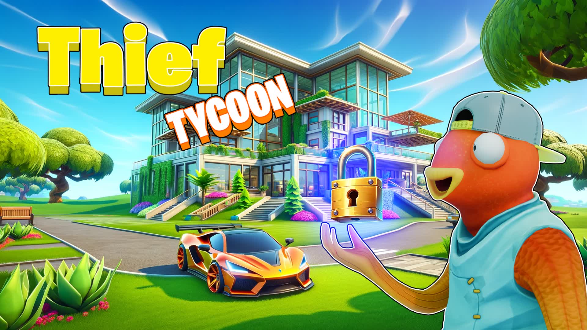 Thief Tycoon🏧 4727-8576-3250 by qgrovestudio - Fortnite Creative Map ...