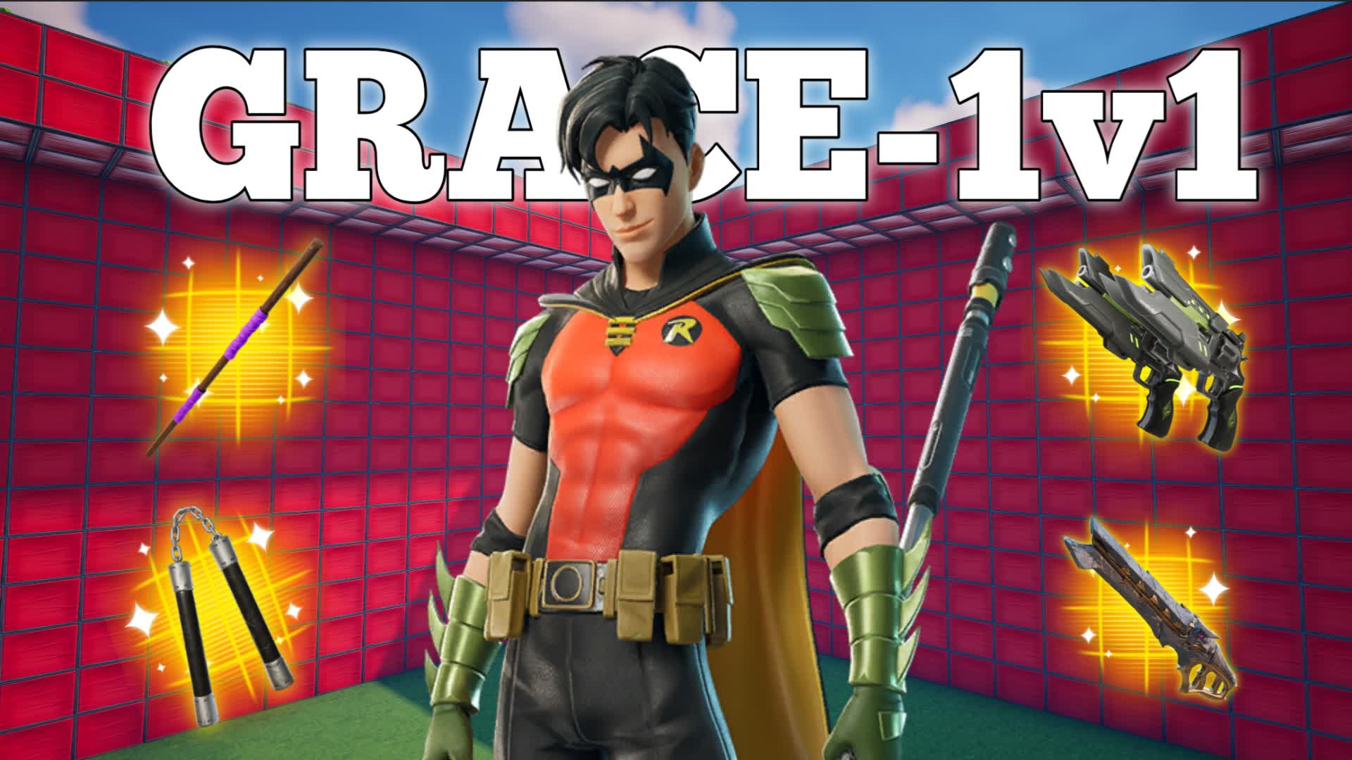 GRACE 1V1 ALL GUNS FREE FOR ALL🔫 6850-7236-1849 by ghostmama - Fortnite